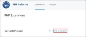 How to update PHP version in GoDaddy cPanel?